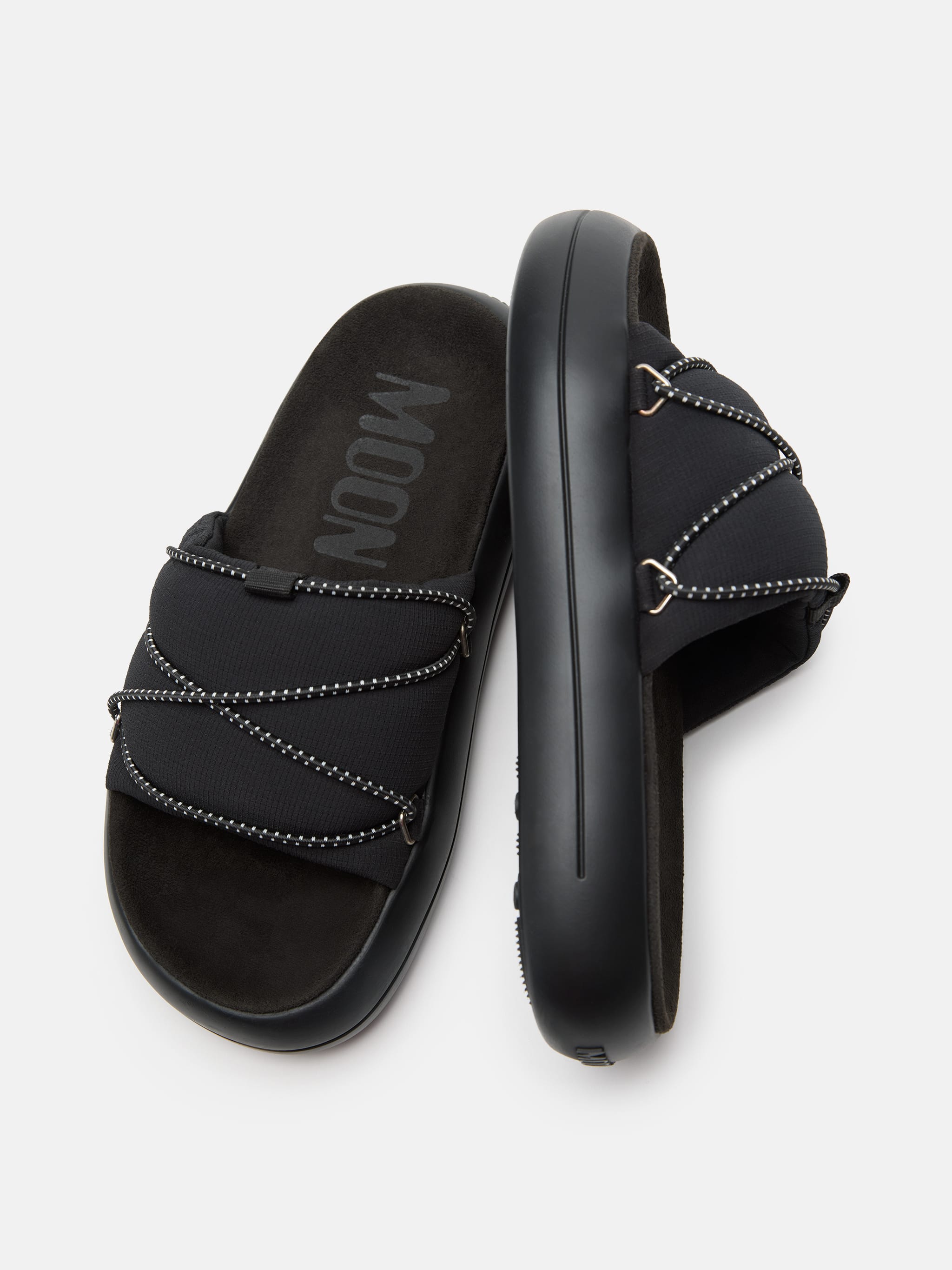 ICON SLIDE BLACK | Moon Boot®